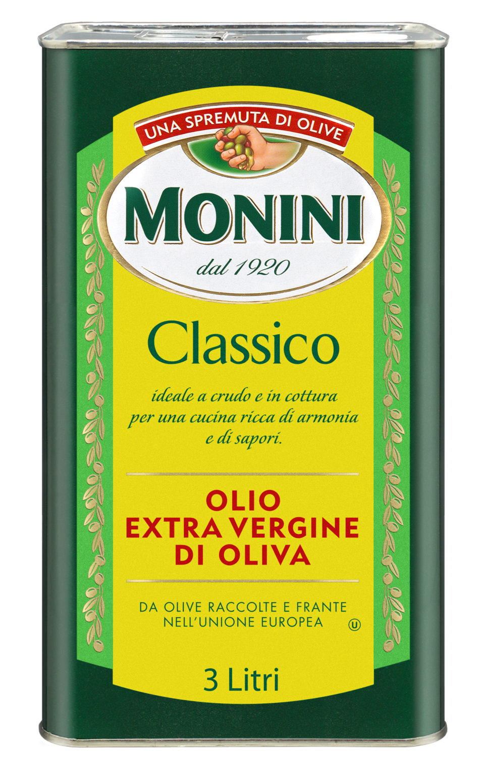 Monini – Extra Vergine Classico 3Liter dunk – Foodservice