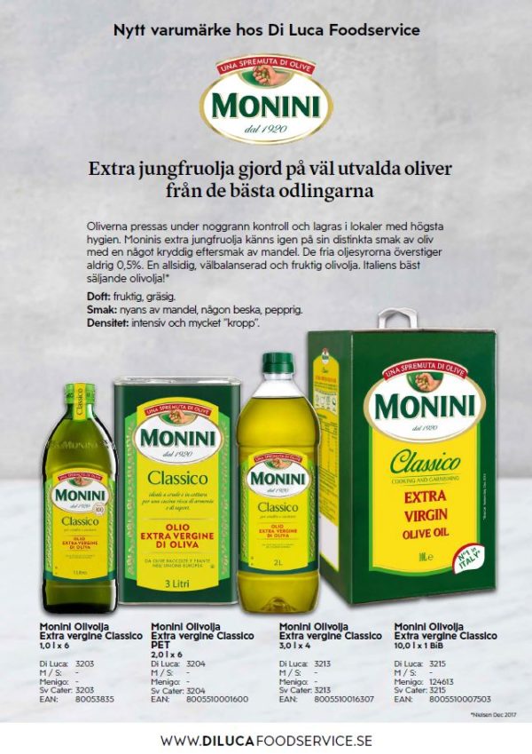 Monini – Foodservice